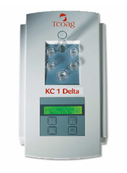 KC-1 DELTA Coagulómetro con dispensador de balines y cubetas | Insulab